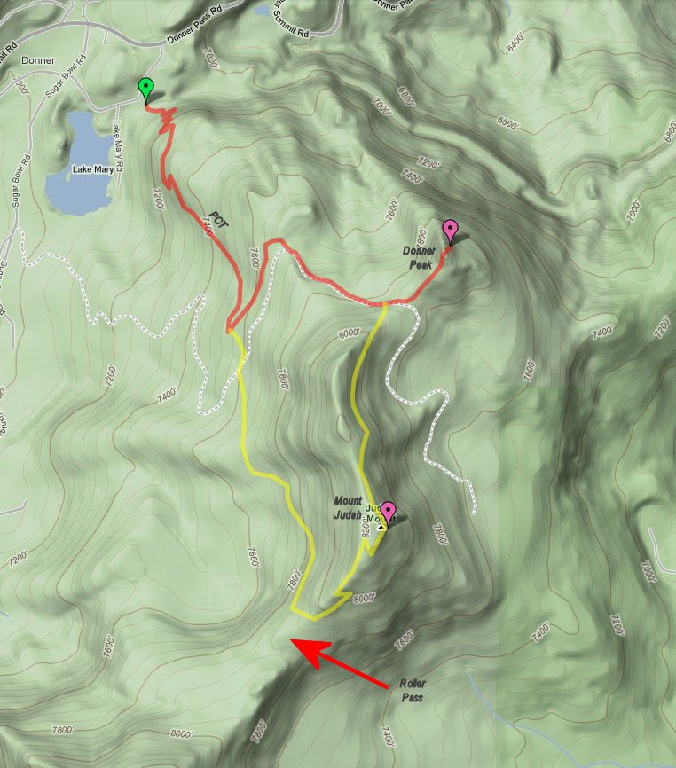 Donner/Judah Peaks | OnTheSummit